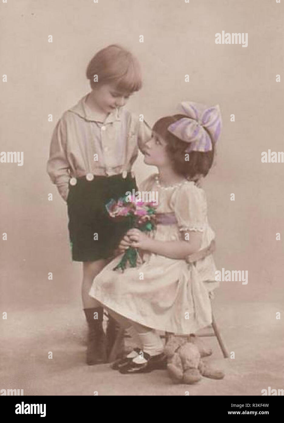 vintage victorian child image Stock Photo - Alamy