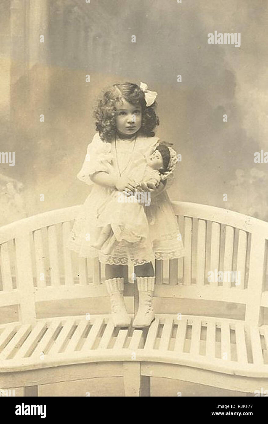 vintage victorian child image Stock Photo - Alamy