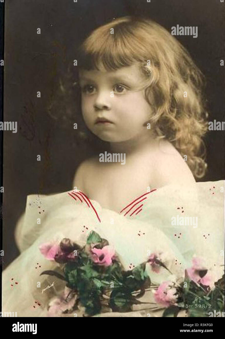 vintage victorian child classic image Stock Photo - Alamy