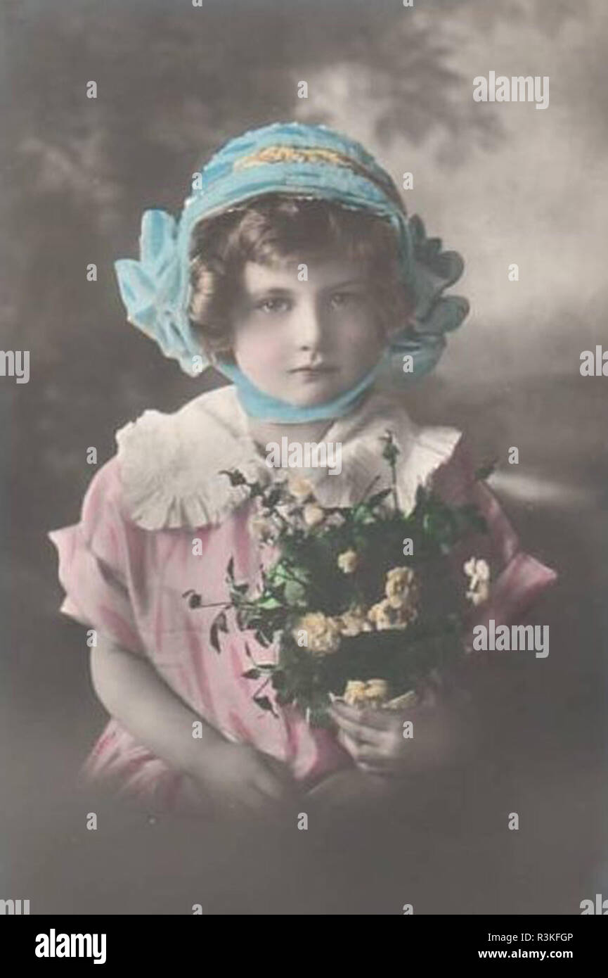 vintage victorian child classic image Stock Photo - Alamy