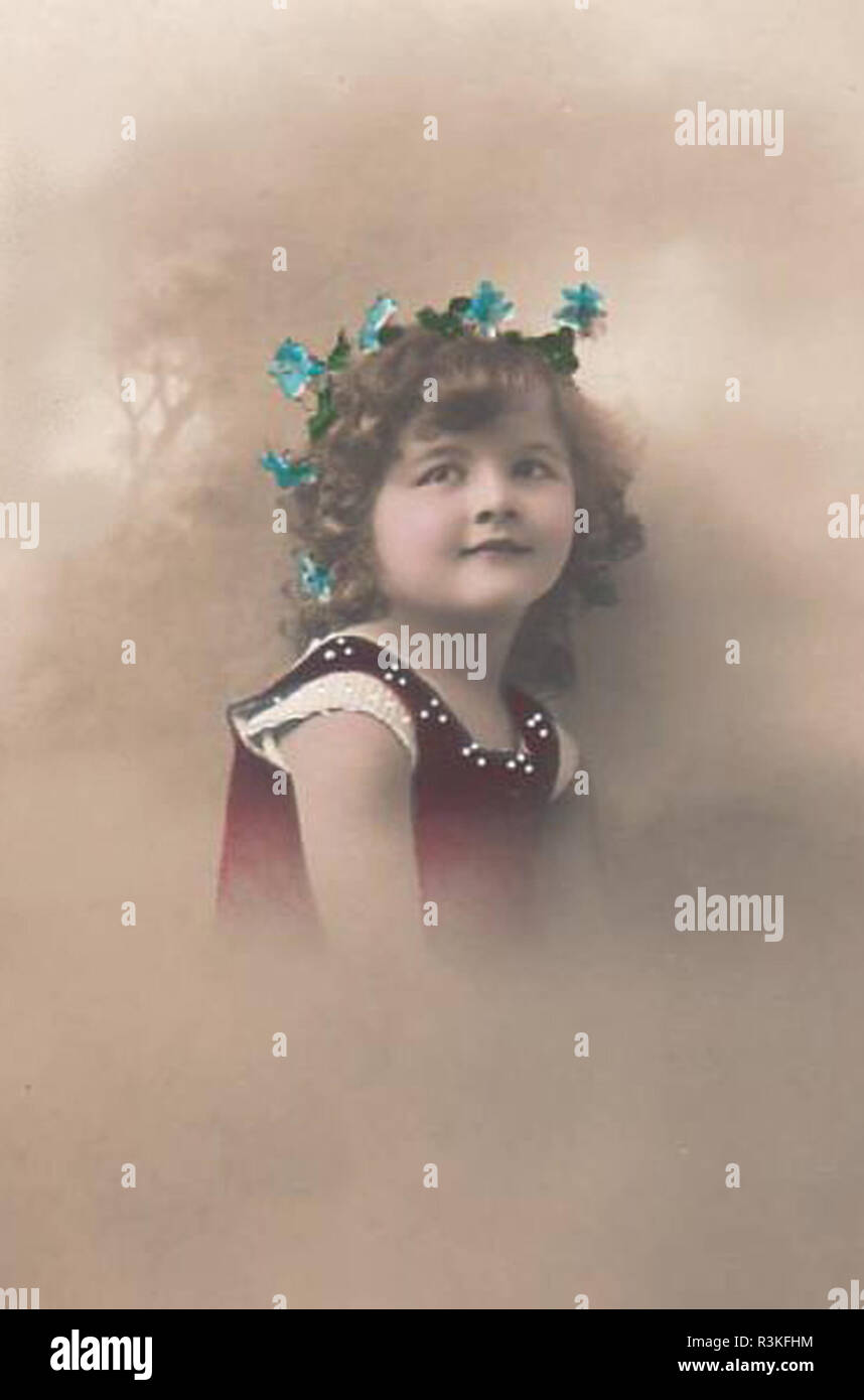 vintage victorian child classic image Stock Photo - Alamy