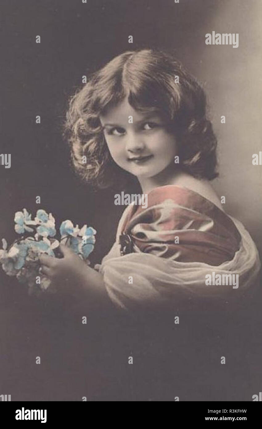 vintage victorian child classic image Stock Photo - Alamy