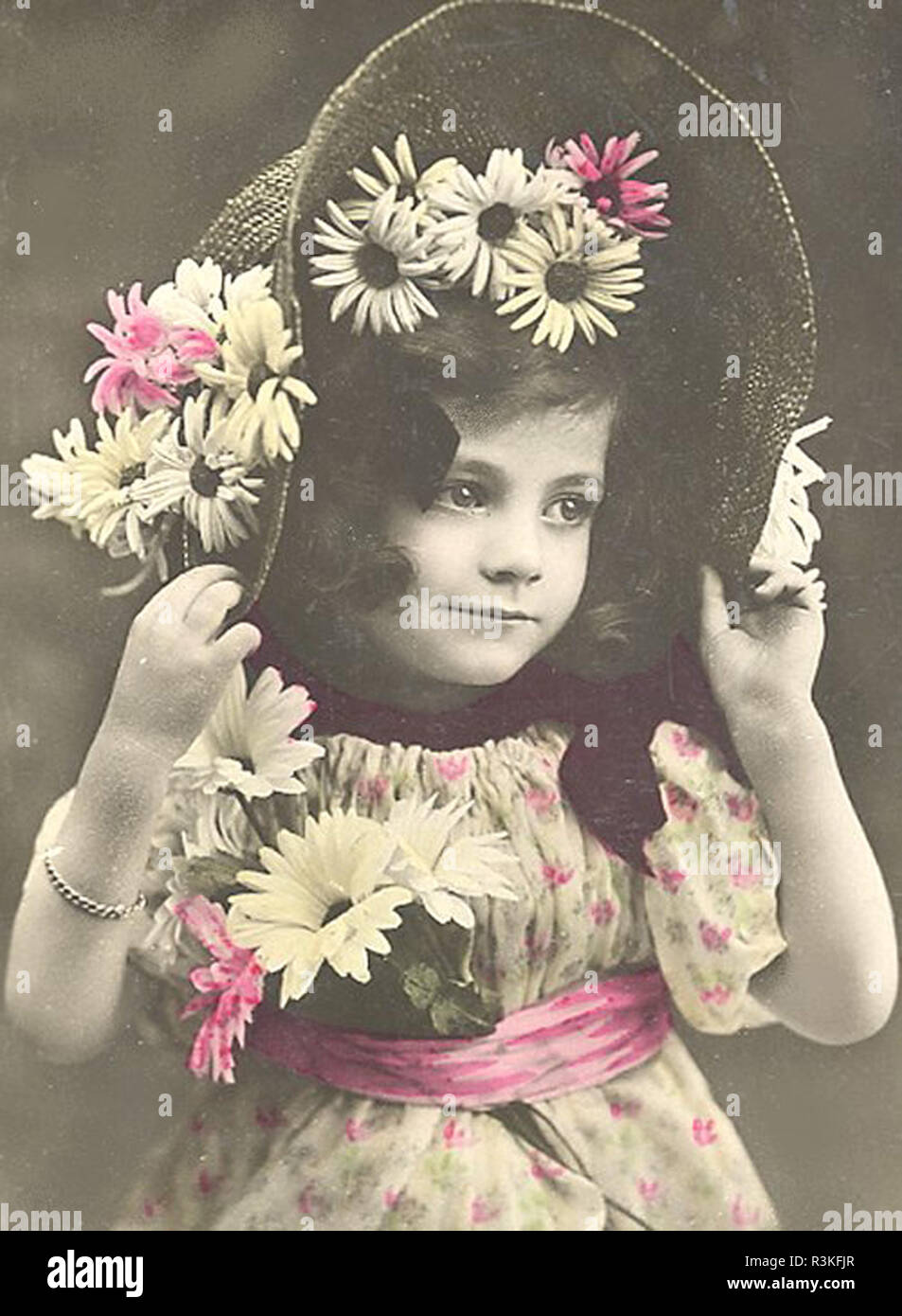 vintage victorian child classic image Stock Photo - Alamy
