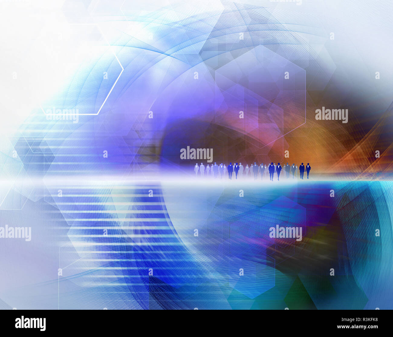 Futuristic humans hi-res stock photography and images - Alamy