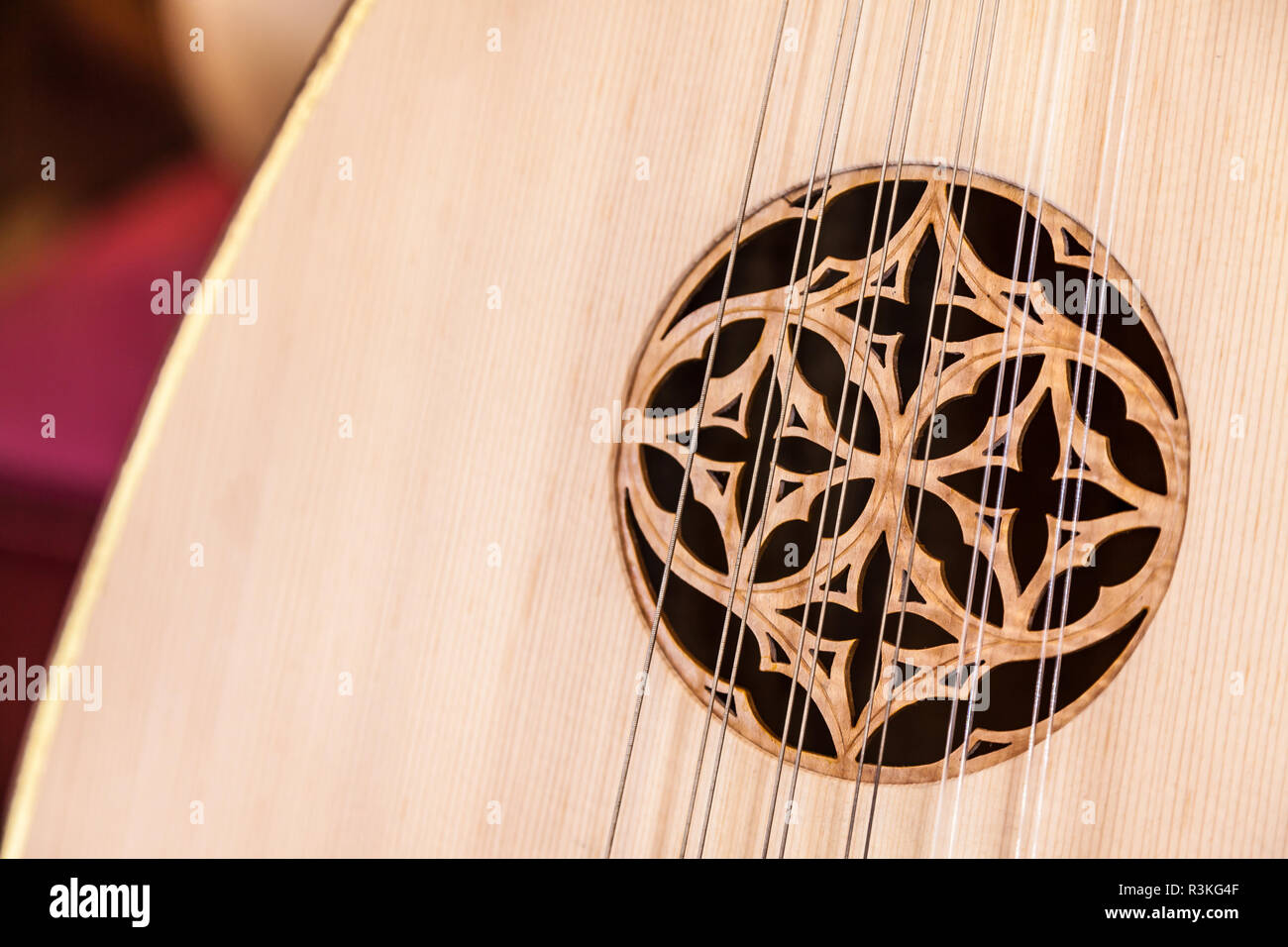 Medieval wood musical instrument hi-res stock photography and images ...