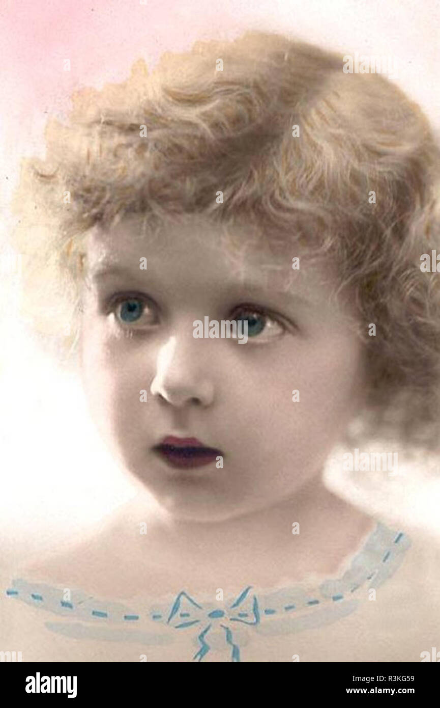 vintage victorian child classic image Stock Photo - Alamy