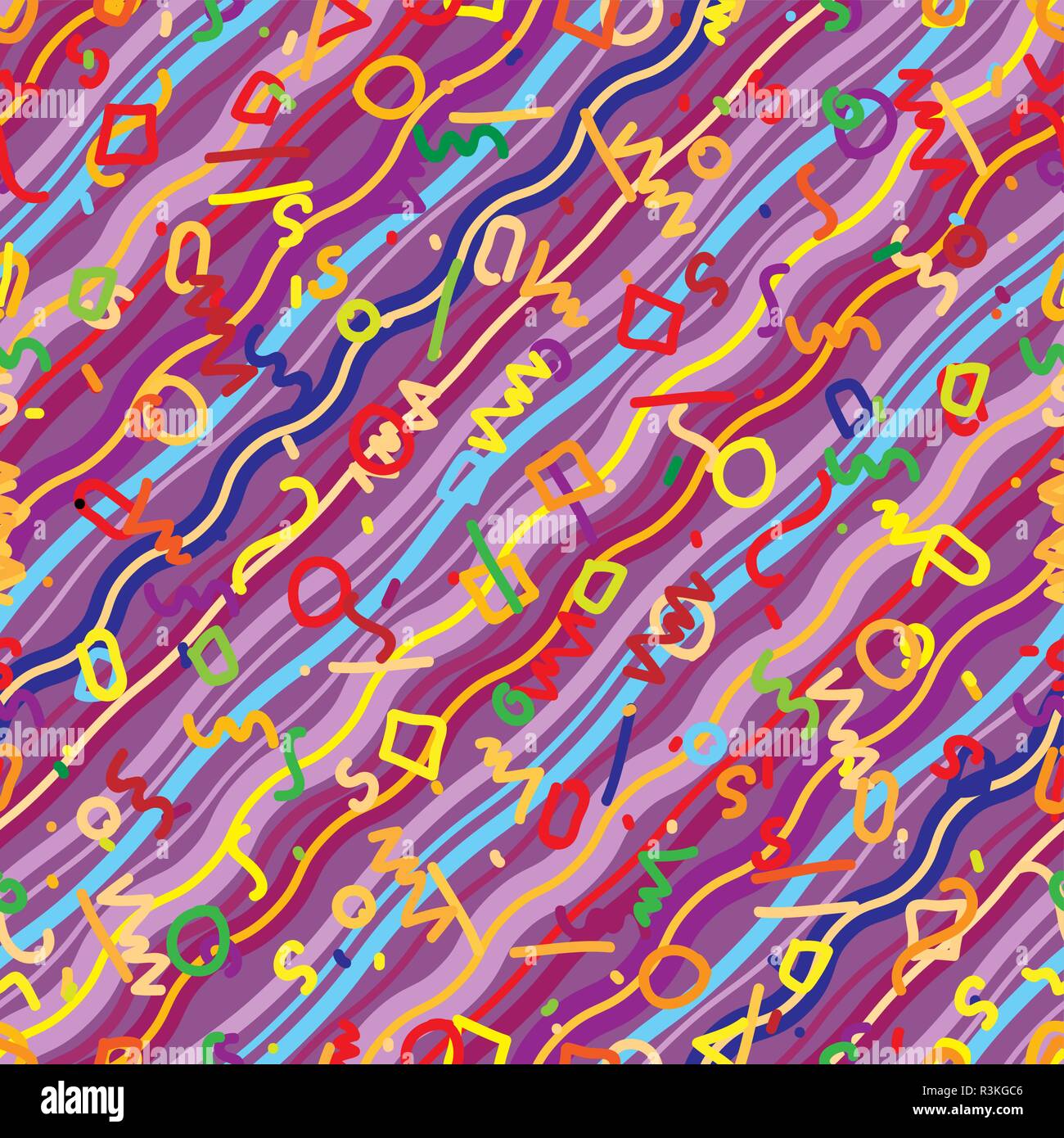 Repeating seamless diagonal and zig-zag pattern Stock Vector Image ...