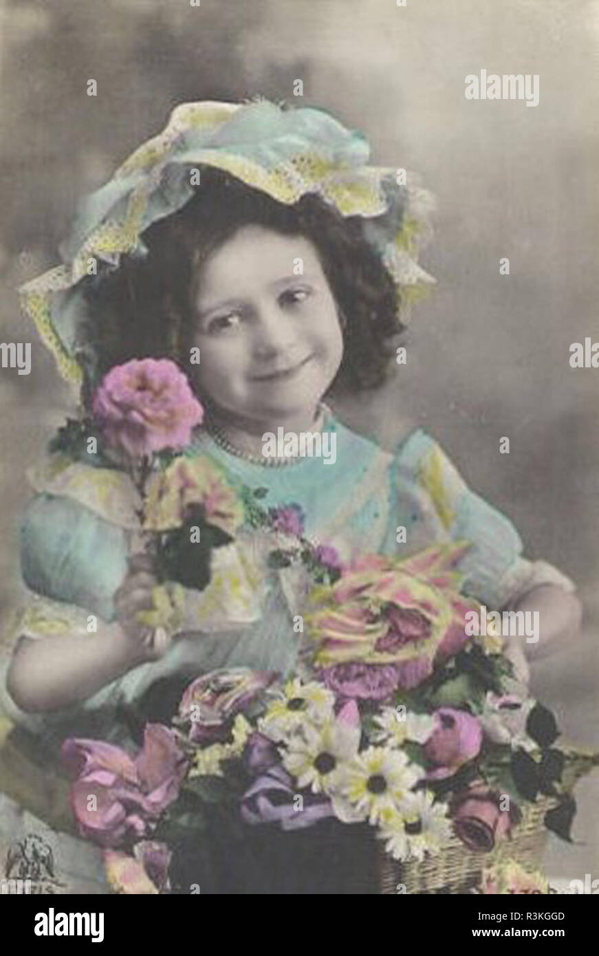 vintage victorian child classic image Stock Photo - Alamy