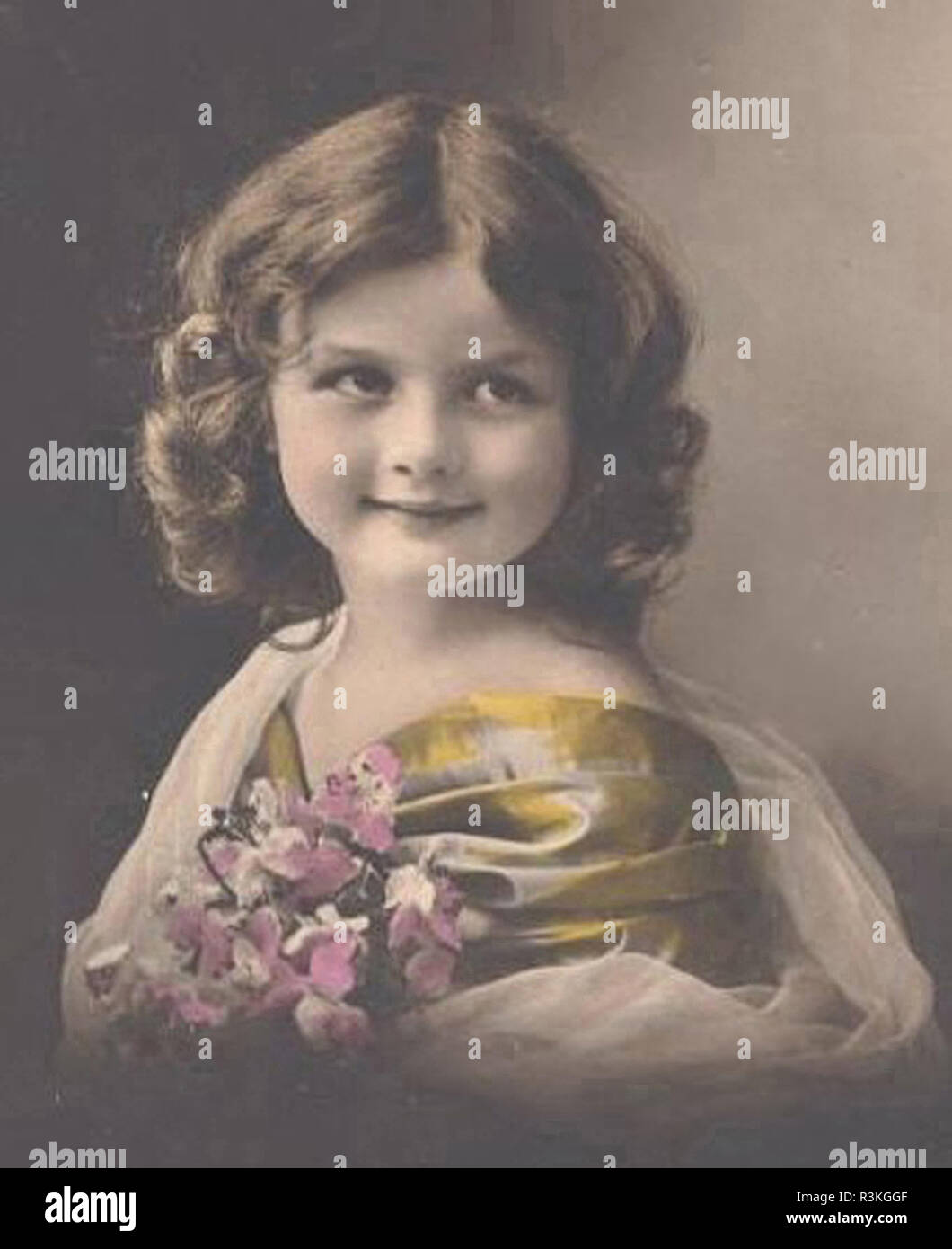vintage victorian child classic image Stock Photo - Alamy