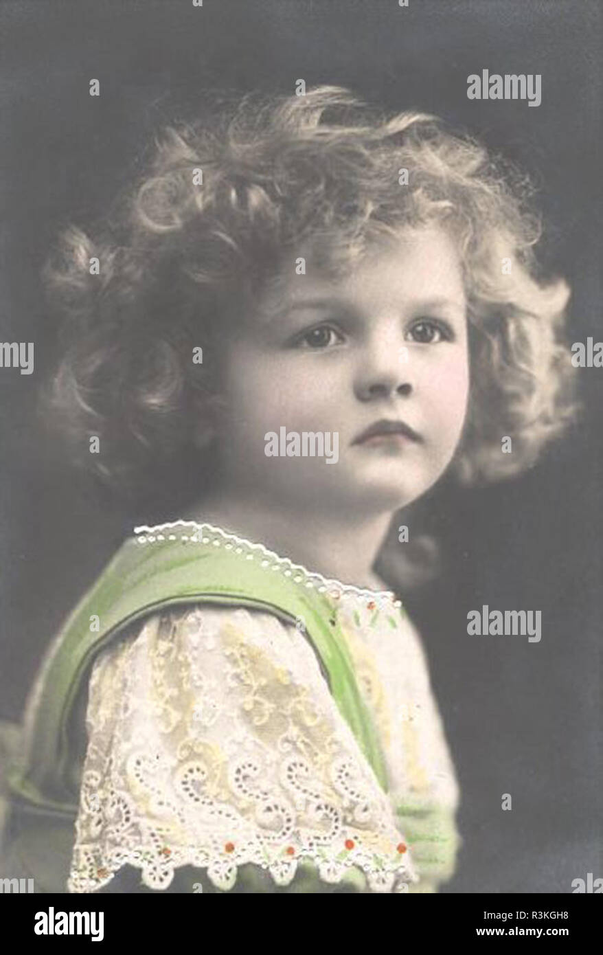 vintage victorian child classic image Stock Photo - Alamy