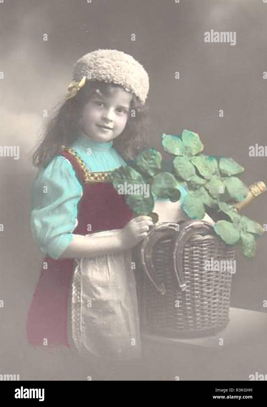 vintage victorian child classic image Stock Photo - Alamy