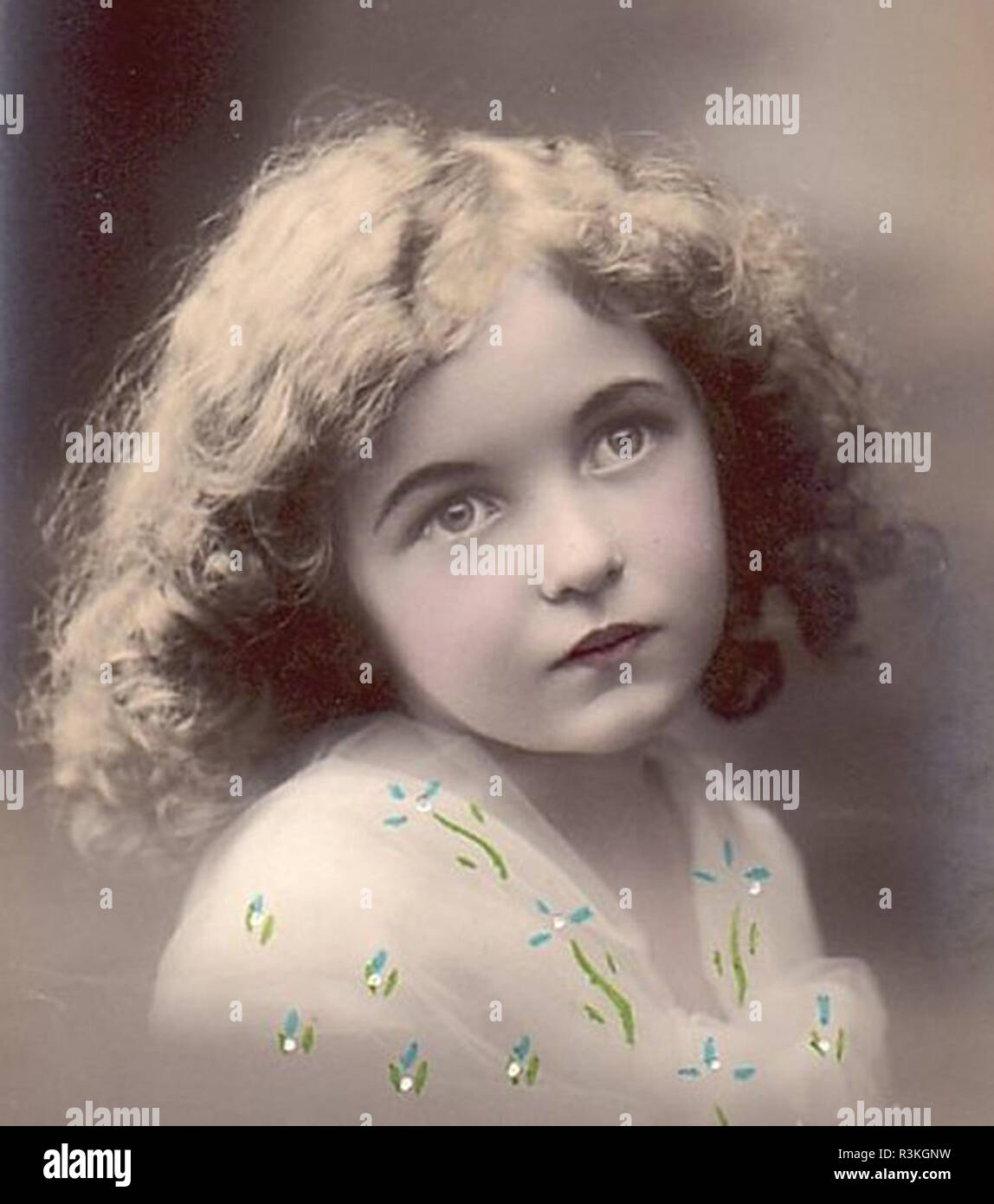 vintage victorian child classic image Stock Photo - Alamy