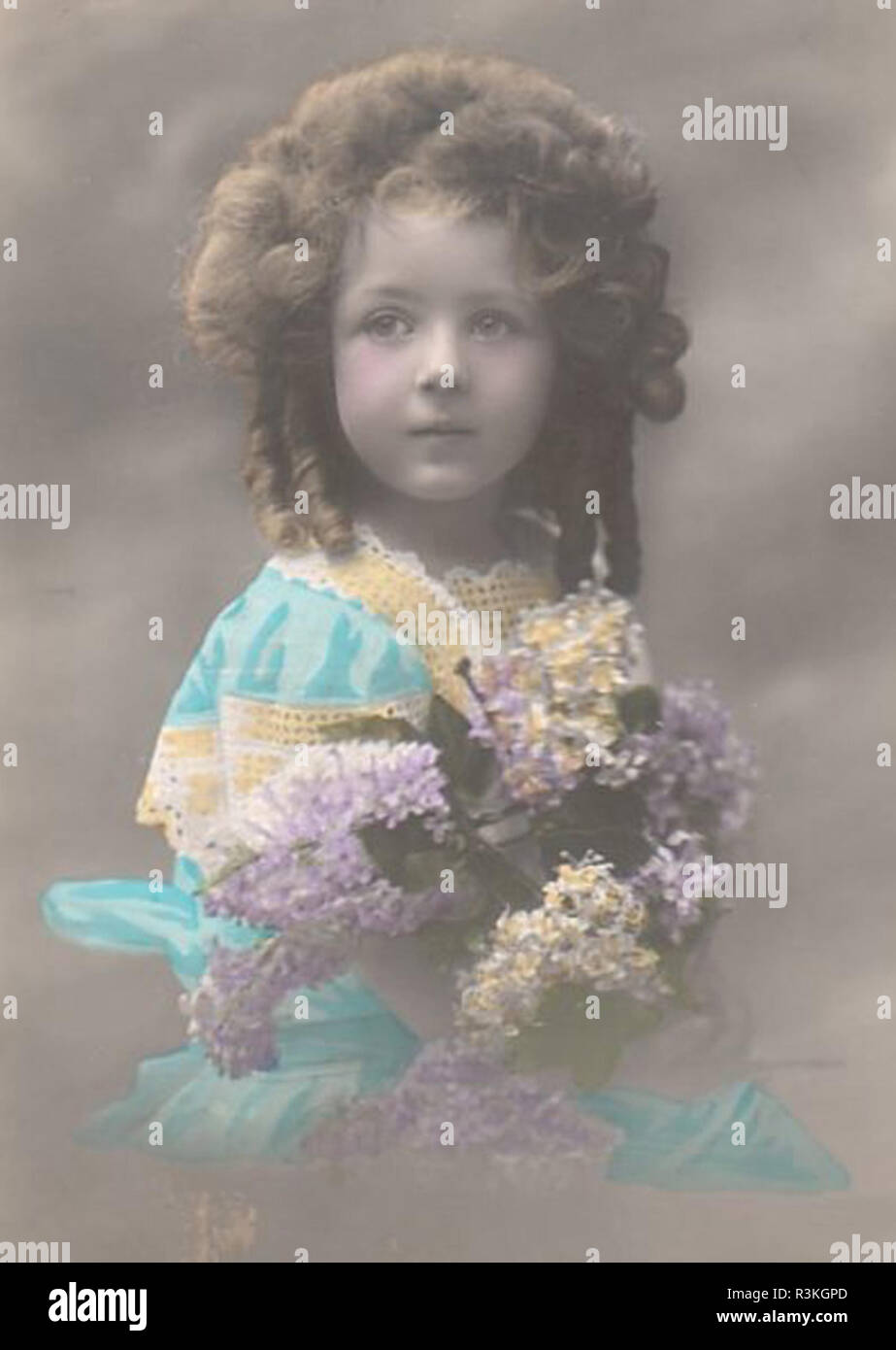 vintage victorian child classic image Stock Photo - Alamy