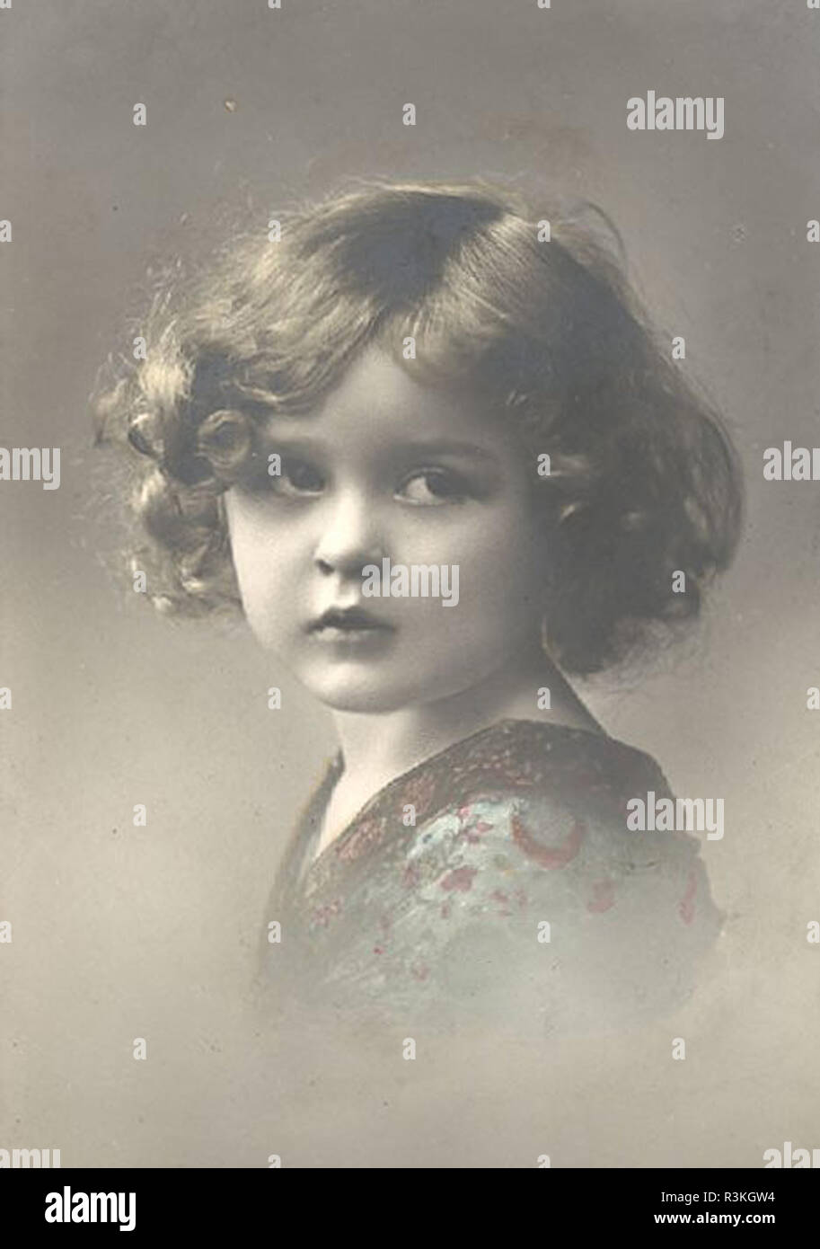 vintage victorian child classic image Stock Photo - Alamy