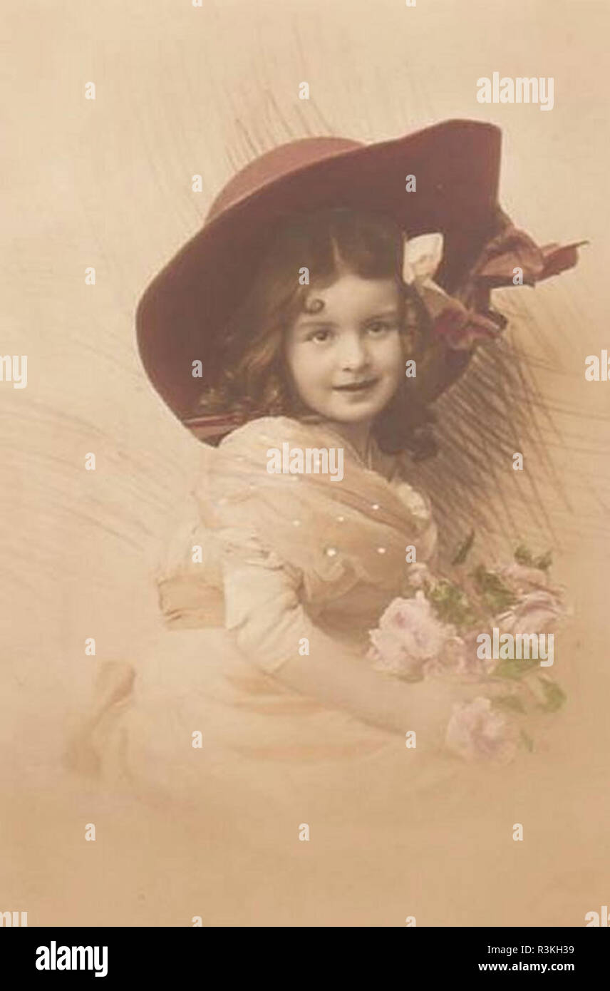 vintage victorian child classic image Stock Photo - Alamy