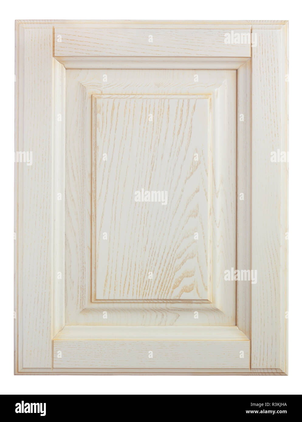 Light beige wooden board isolated on white background Stock Photo - Alamy