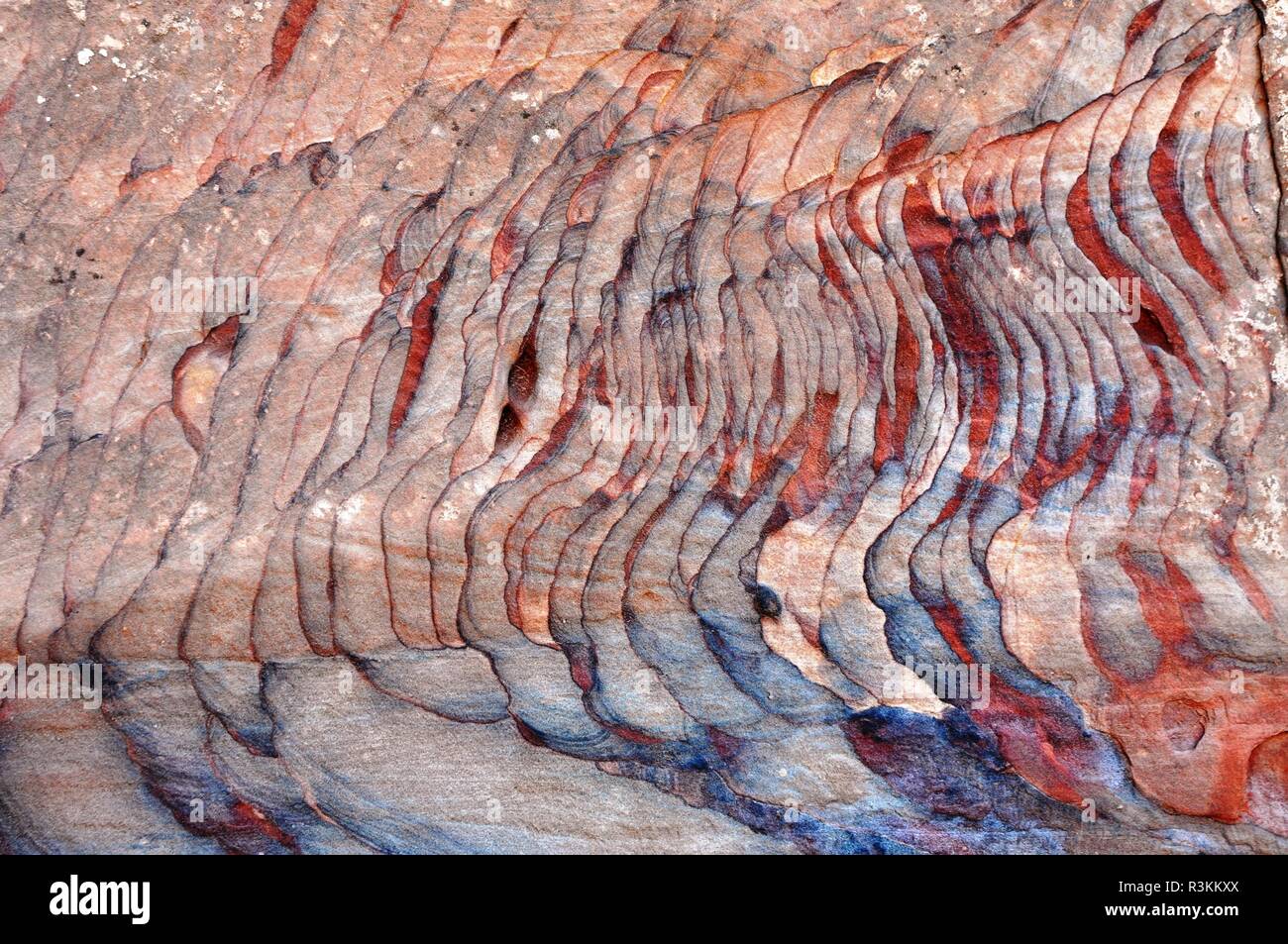 jordan - rock structures in the nabataean city Stock Photo - Alamy