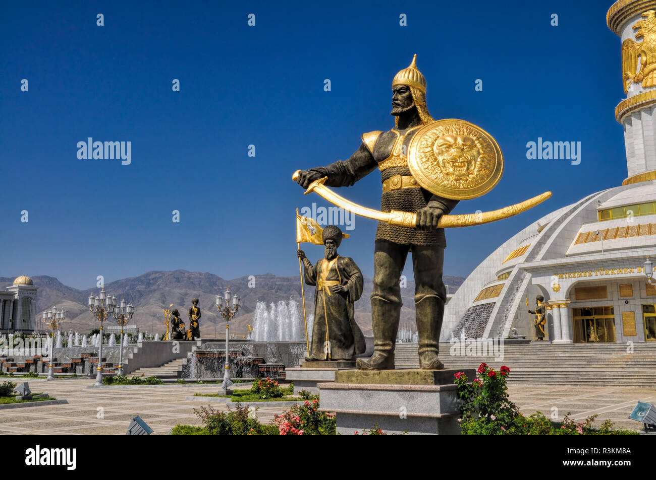 Turkmen soldier hi-res stock photography and images - Alamy