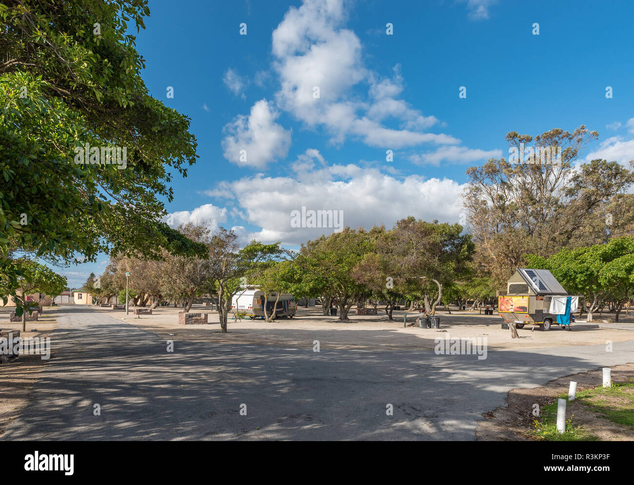 DWARSKERSBOS, SOUTH AFRICA, AUGUST 21, 2018: A holiday resort in ...