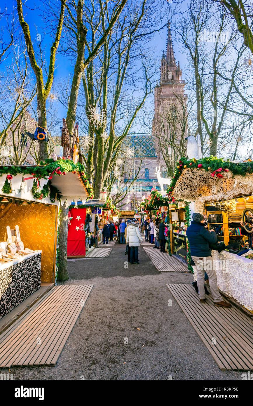 Basel Switzerland Christmas High Resolution Stock Photography and ...