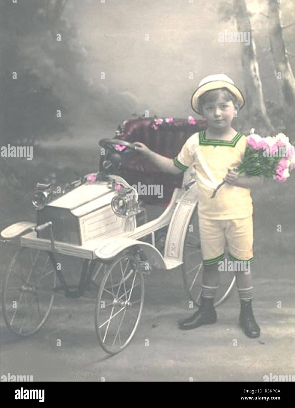vintage classic Victorian image featuring children Stock Photo - Alamy