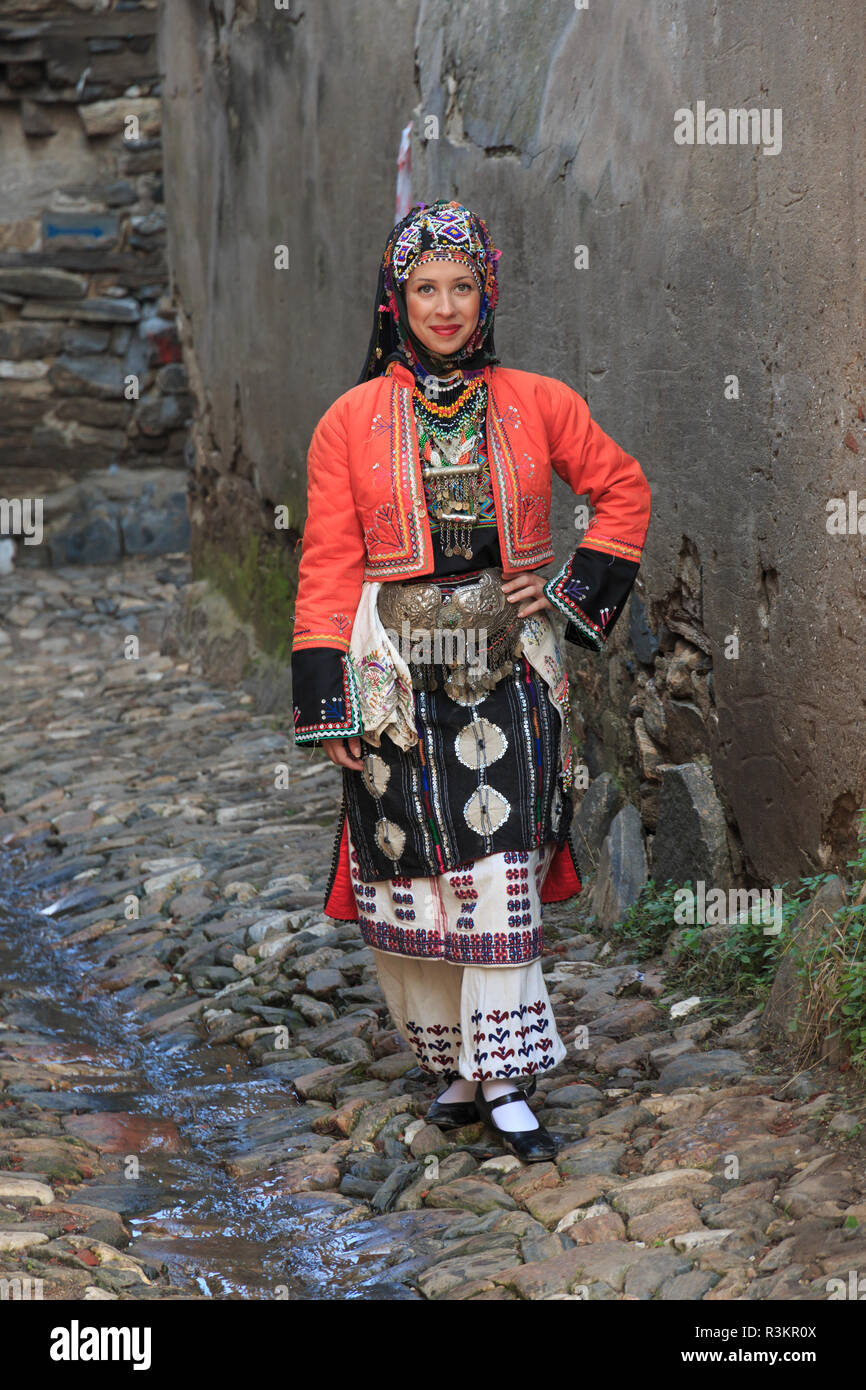 Turkey, Marmara, Bursa, Village of Cumalikizik. (Editorial Use Only ...