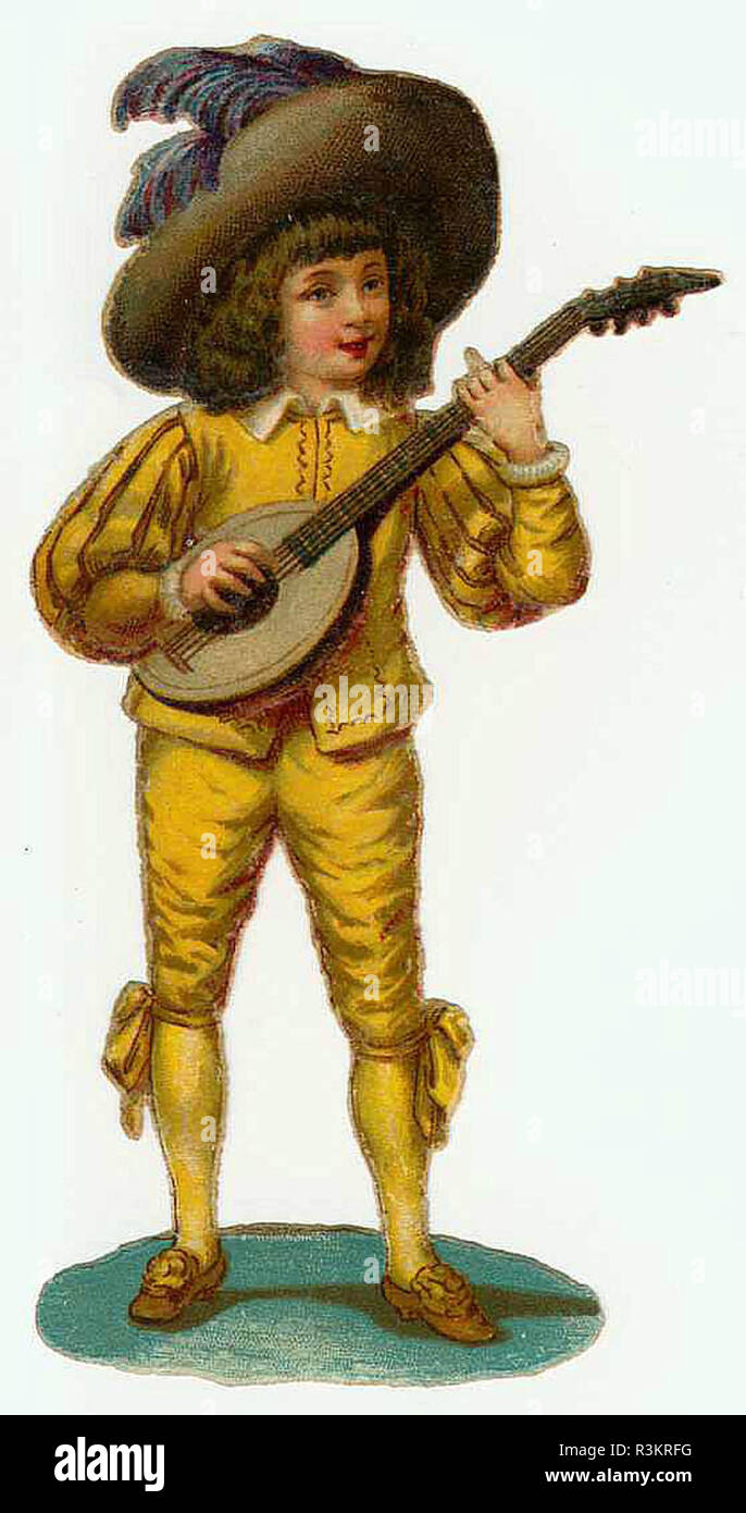 vintage classic Victorian image featuring children Stock Photo - Alamy