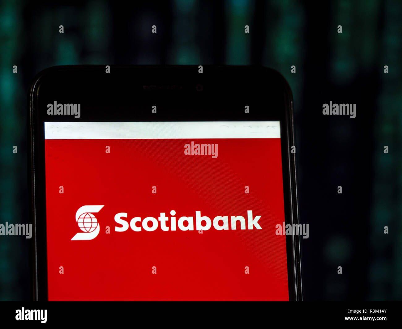 Scotiabank logo hi-res stock photography and images - Alamy