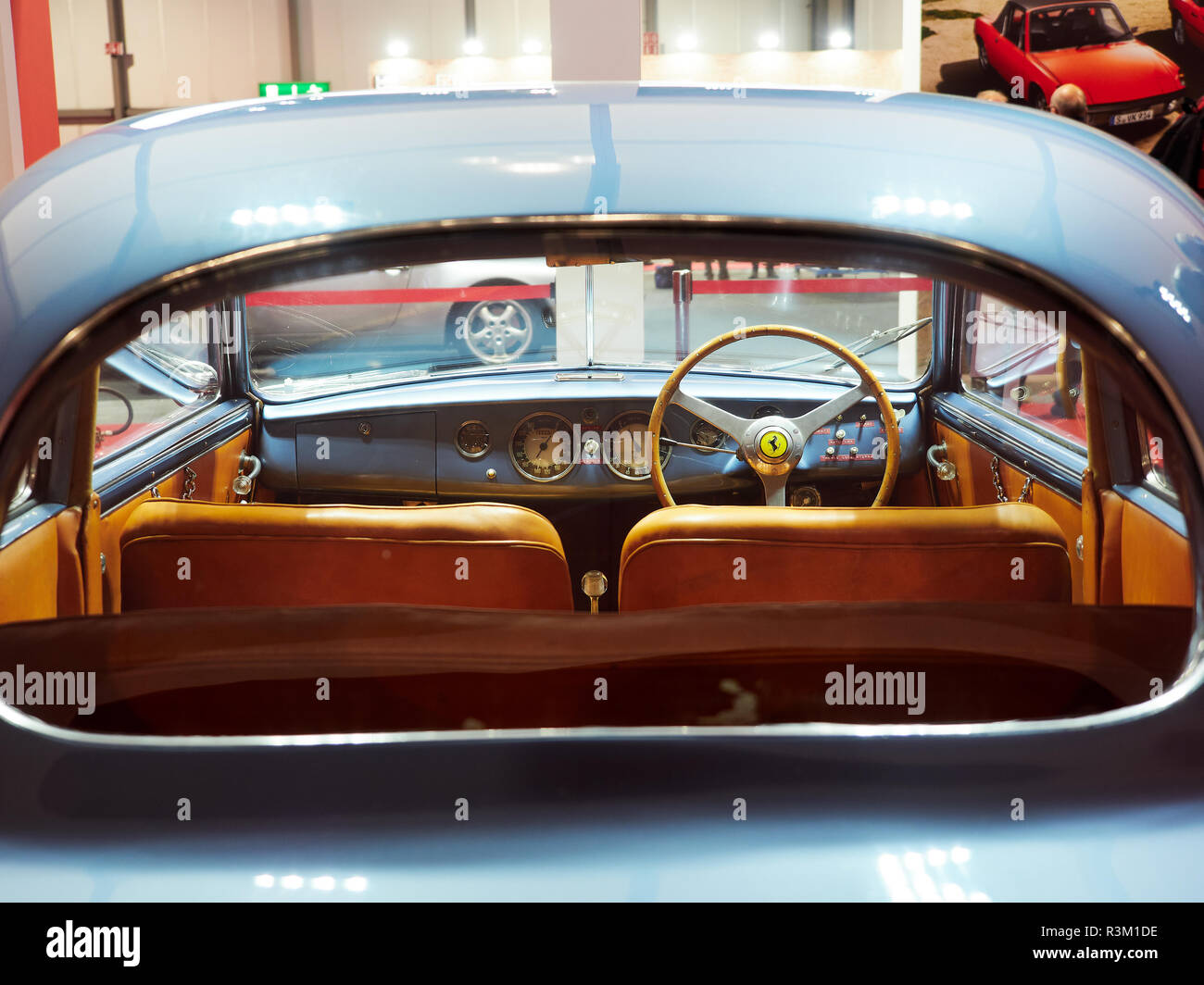 Milan, Lombardy Italy - November 23 , 2018 - Interior view from rear of ...