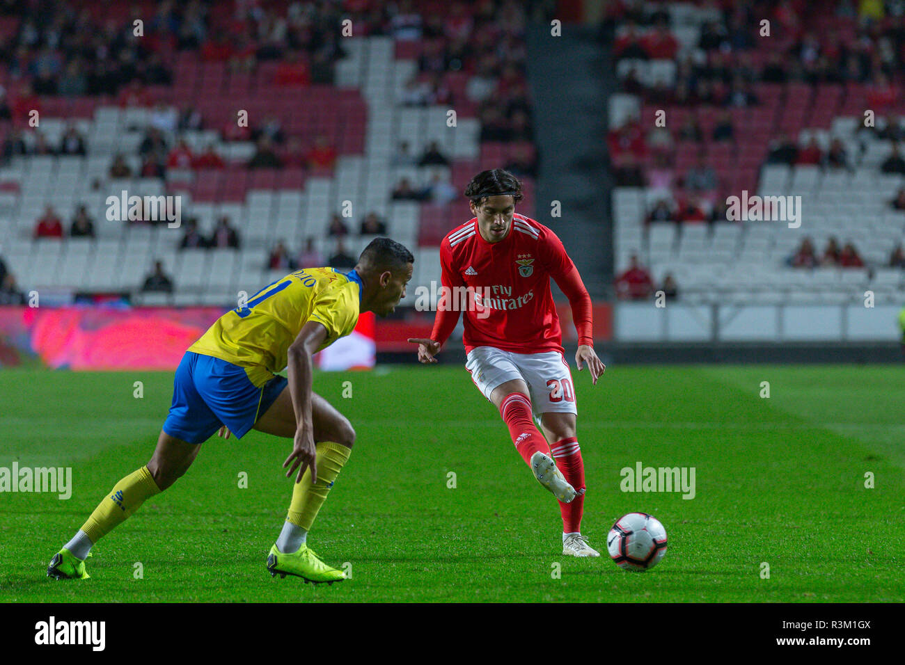 Lisbon, Portugal. November 22, 2018. Lisbon, Portugal. Benfica's ...