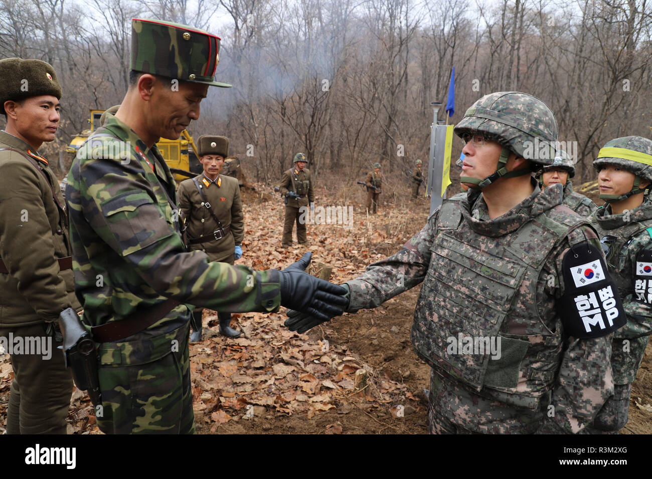 Nov 22, 2018 - Cheorwon, Gyeonggi, South Korea - In this photo ...