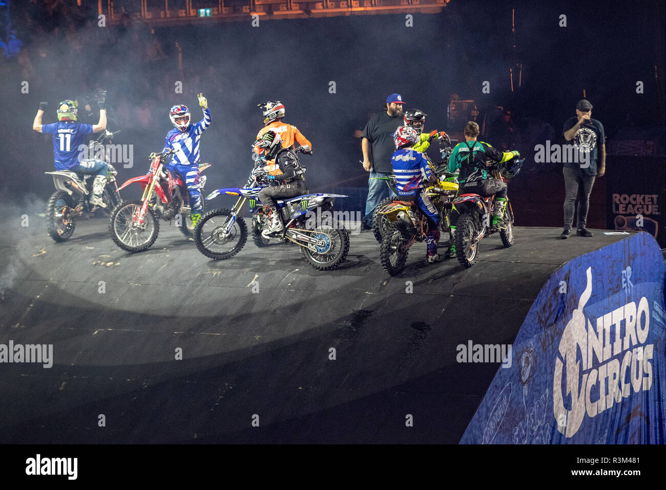 London, UK. 23rd Nov, 2018.Nitro Circus Live 2018, breathtaking ...
