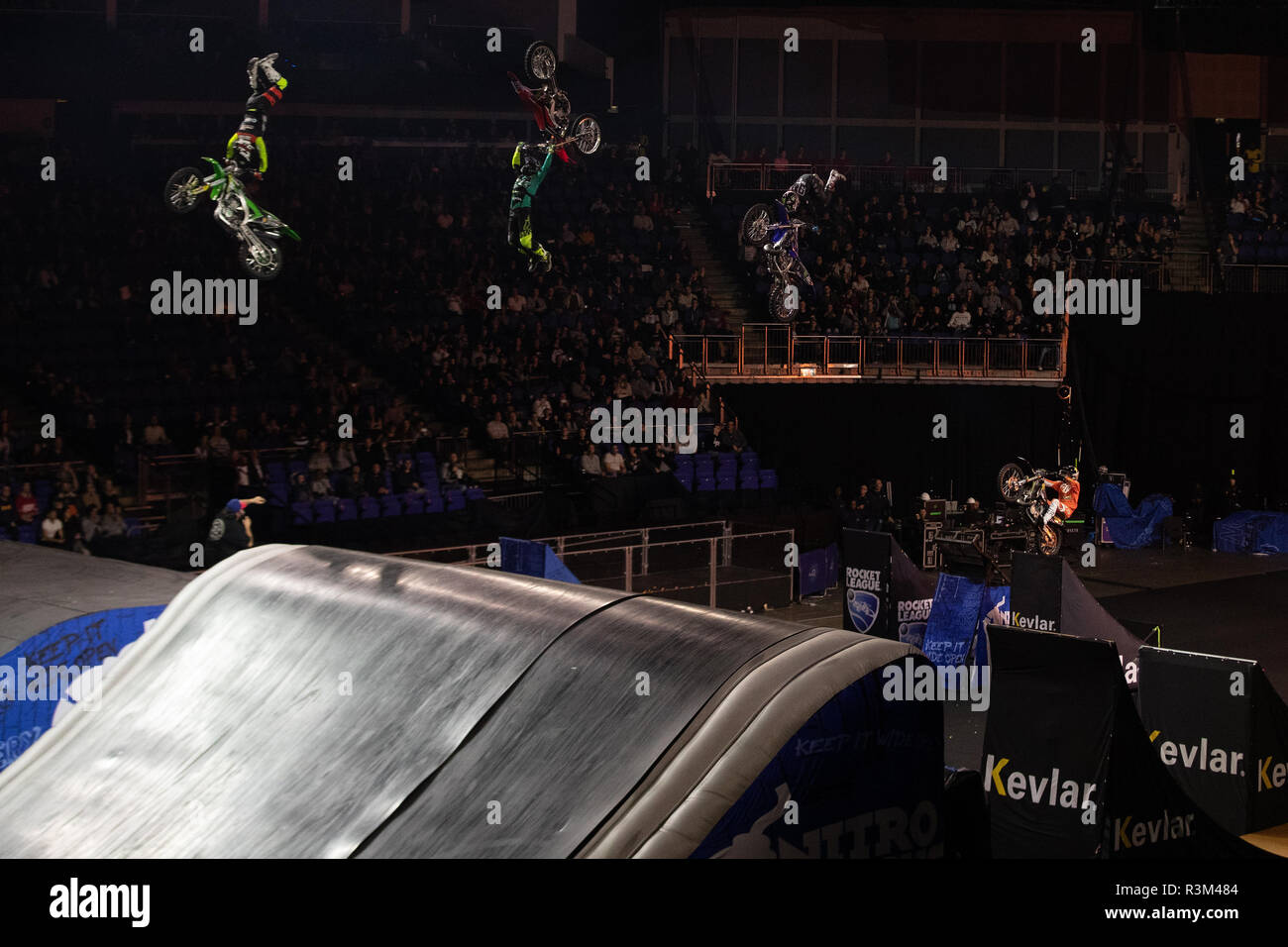 London, UK. 23rd Nov, 2018.Nitro Circus Live 2018, breathtaking ...