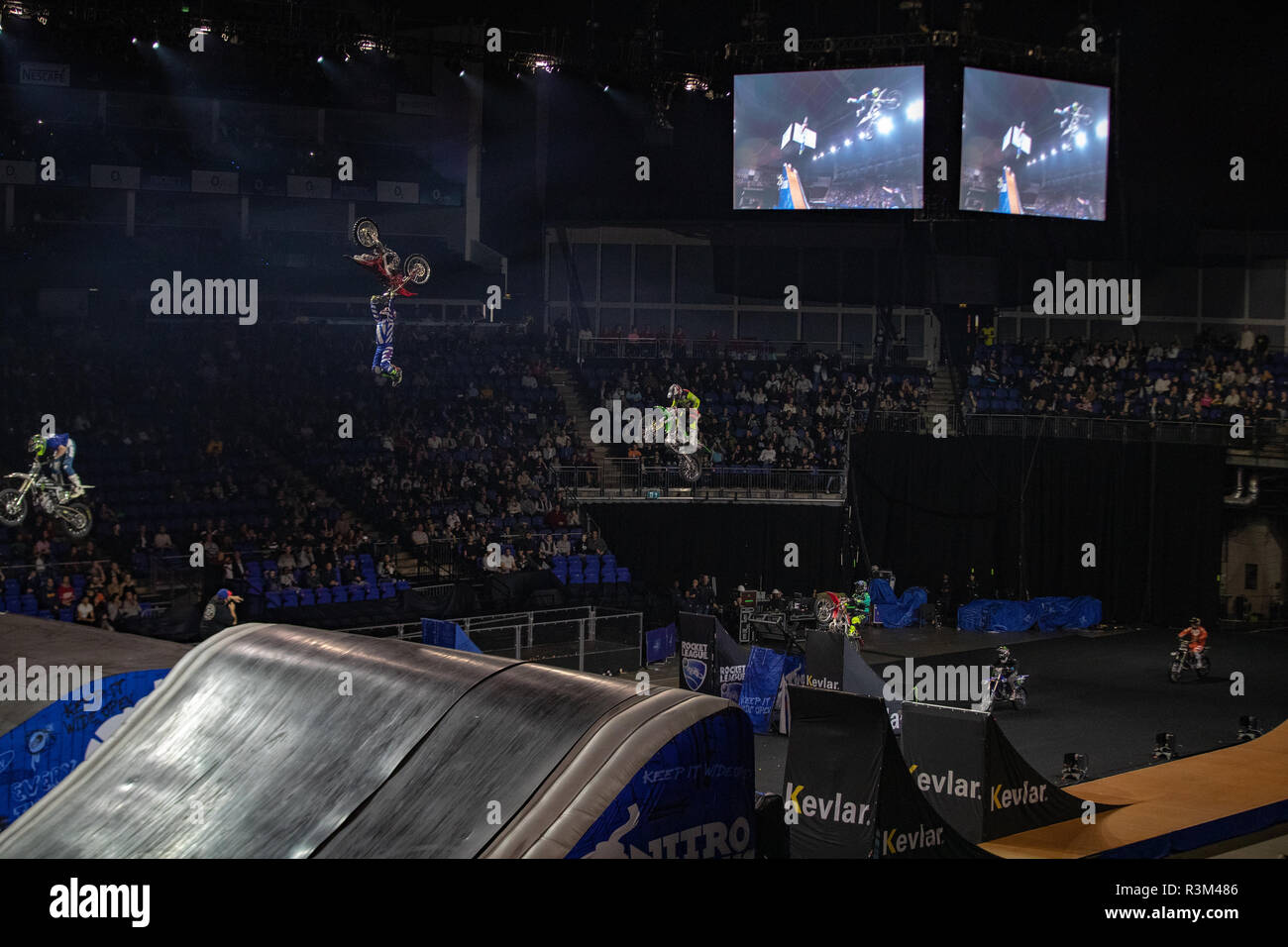 London, UK. 23rd Nov, 2018.Nitro Circus Live 2018, breathtaking ...