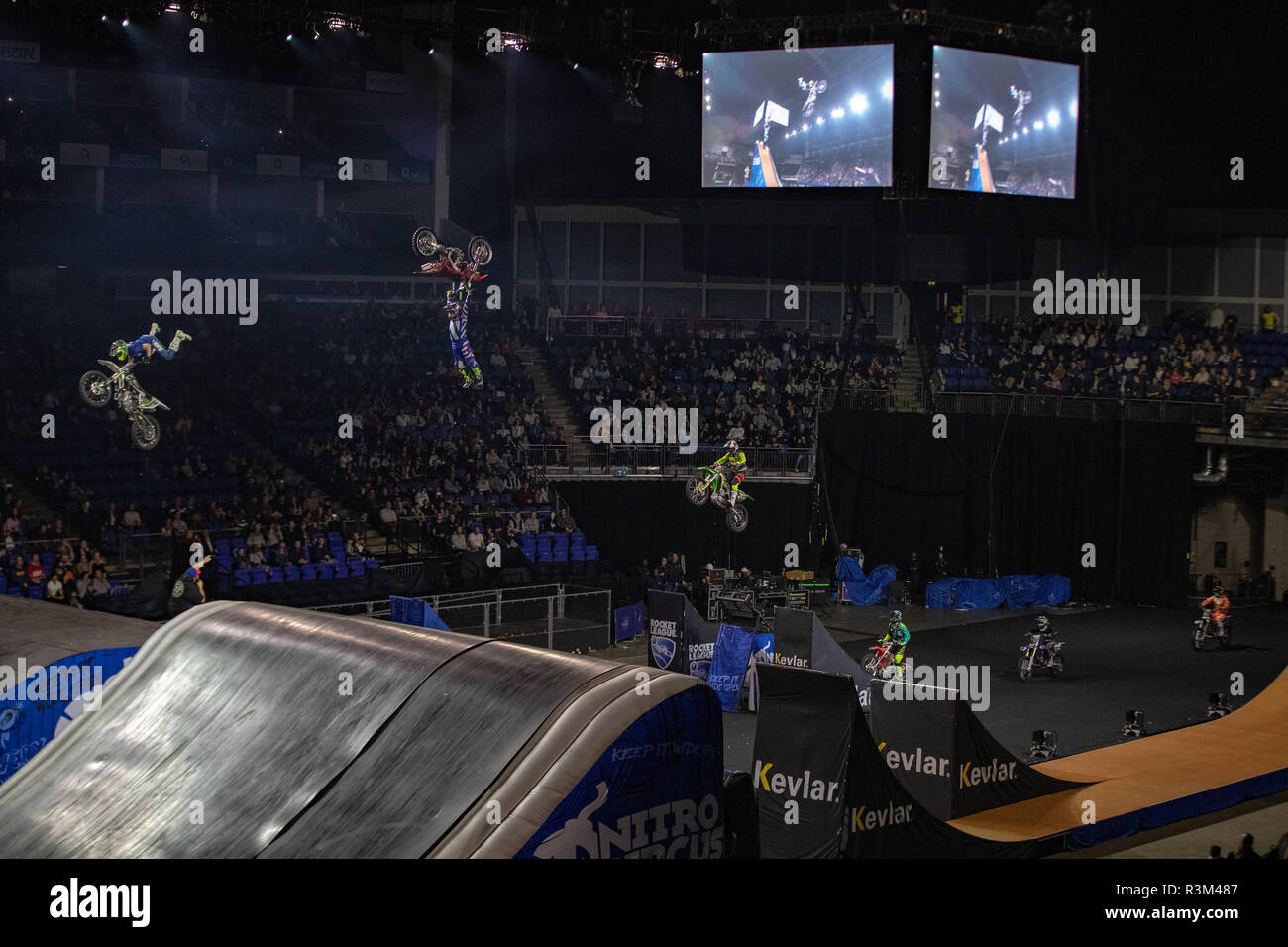 London, UK. 23rd Nov, 2018.Nitro Circus Live 2018, breathtaking ...