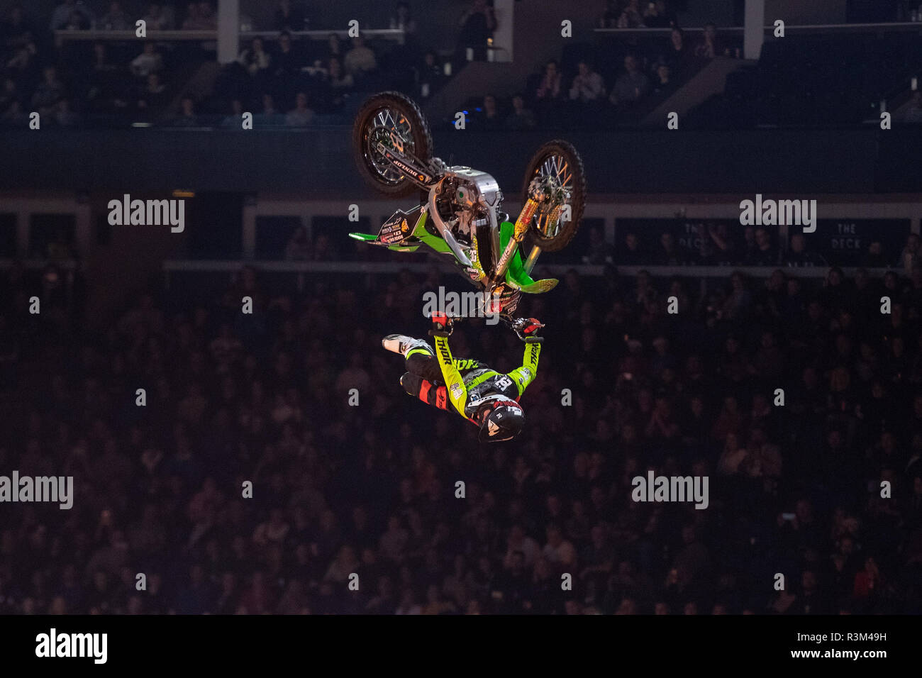 London, UK. 23rd Nov, 2018.Nitro Circus Live 2018, breathtaking ...