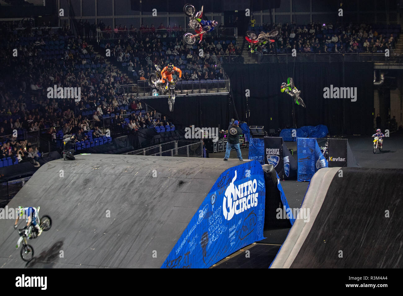 London, UK. 23rd Nov, 2018.Nitro Circus Live 2018, breathtaking ...