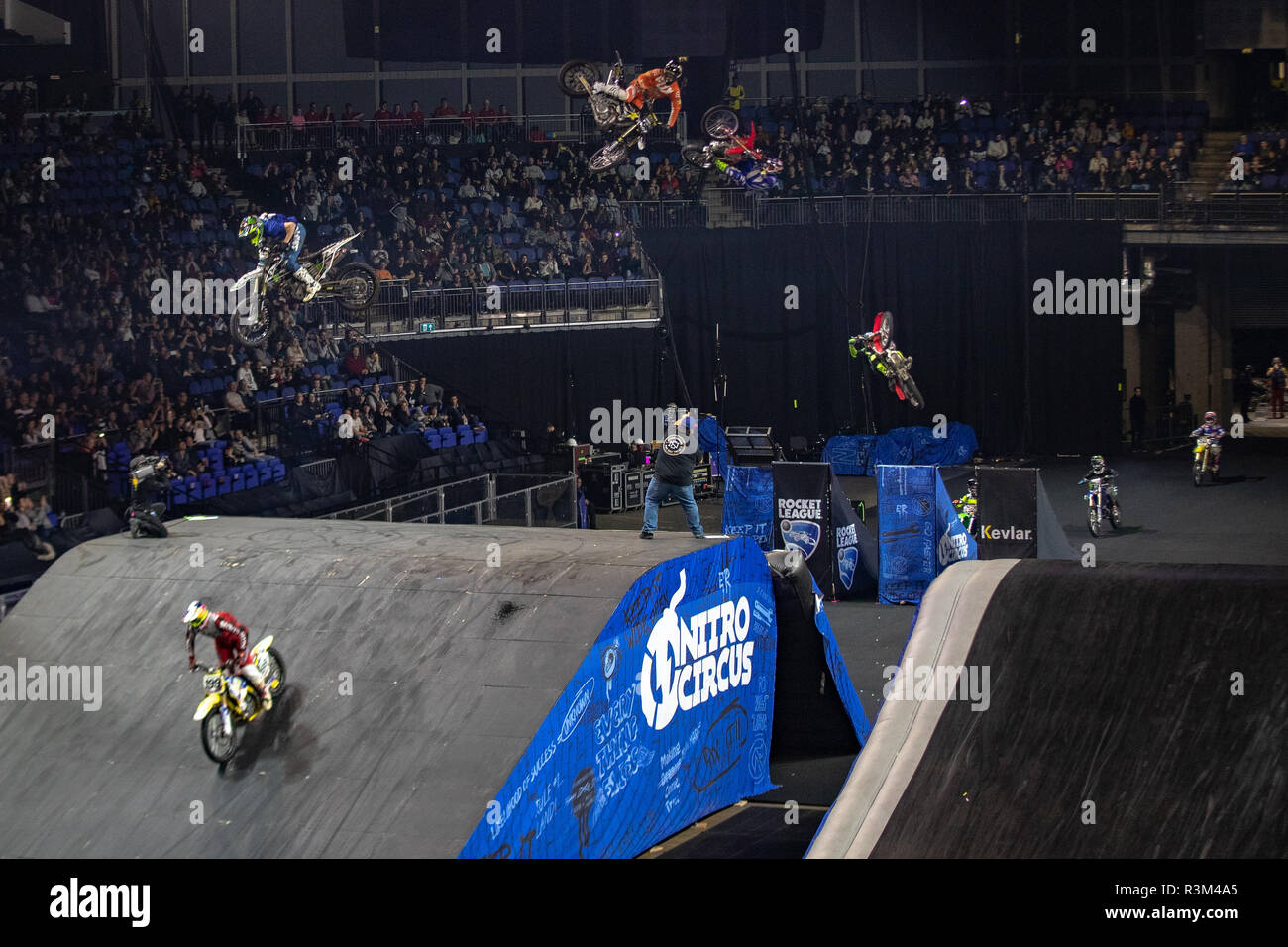 London, UK. 23rd Nov, 2018.Nitro Circus Live 2018, breathtaking ...