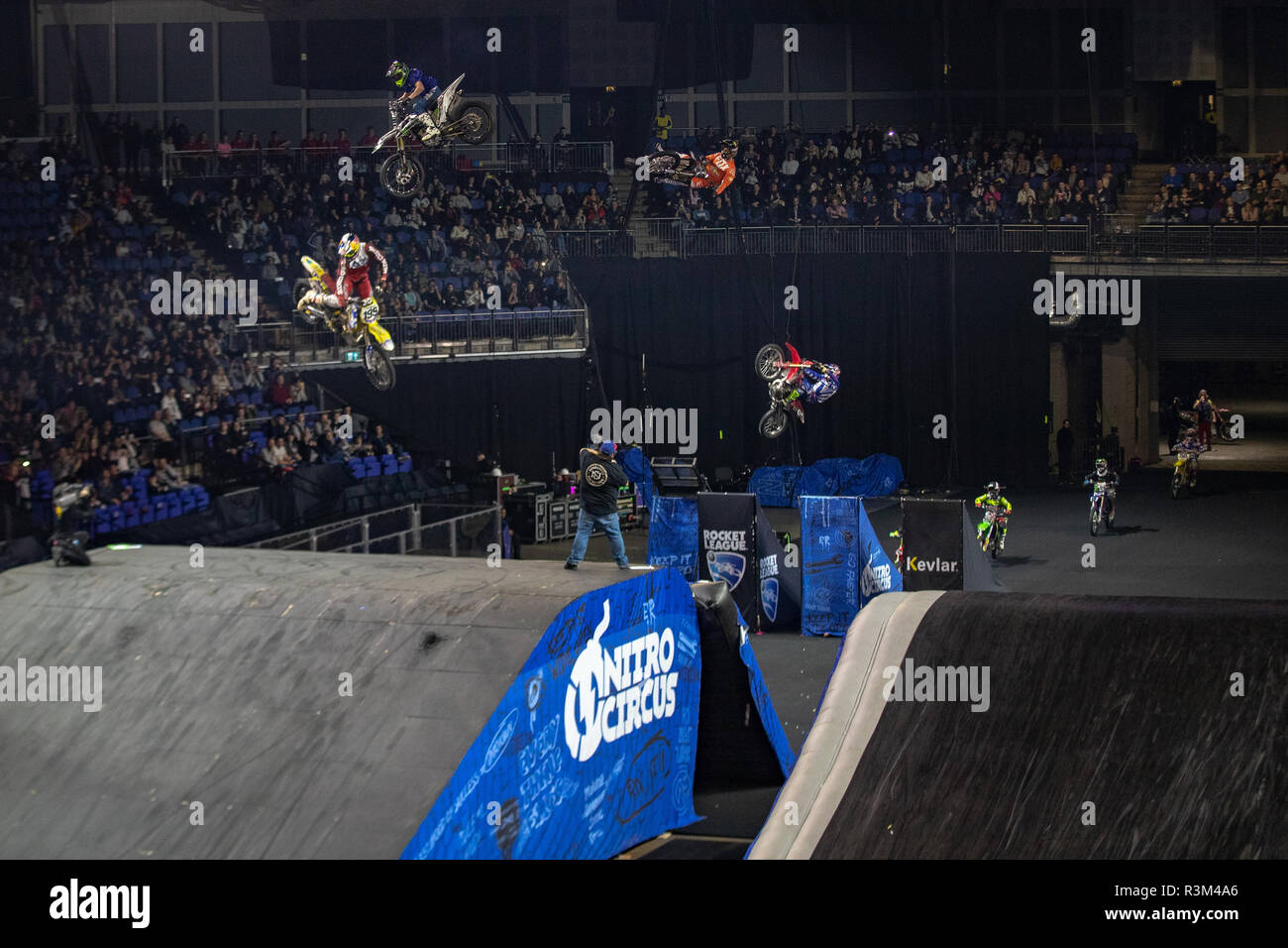 London, UK. 23rd Nov, 2018.Nitro Circus Live 2018, breathtaking ...