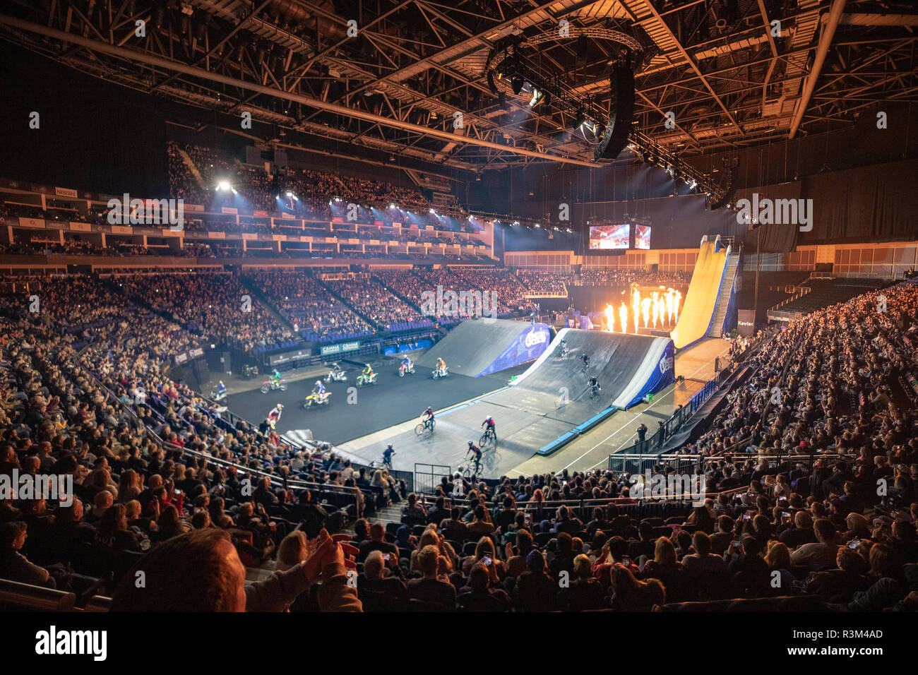 London, UK. 23rd Nov, 2018.Nitro Circus Live 2018, breathtaking ...