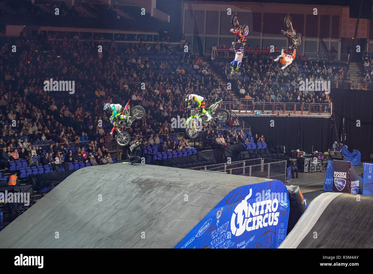 London, UK. 23rd Nov, 2018.Nitro Circus Live 2018, breathtaking ...