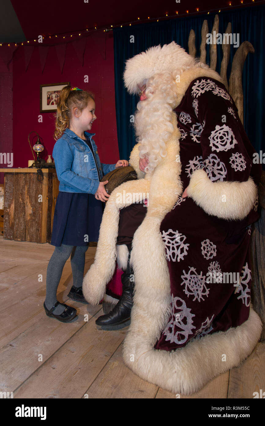 Eden Project, Cornwall, UK. 23rd November 2018. The Eden project's ...