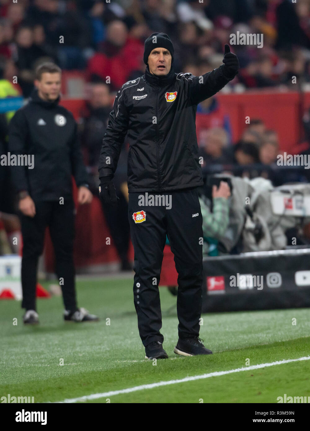 Leverkusen, Germany 23rd November 2018, Bundesliga, Bayer 04 Leverkusen ...