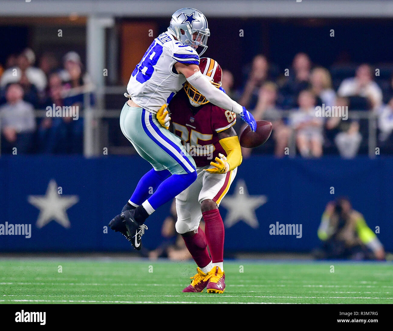 November 22, 2018:.Dallas Cowboys safety Jeff Heath (38) makes a great ...
