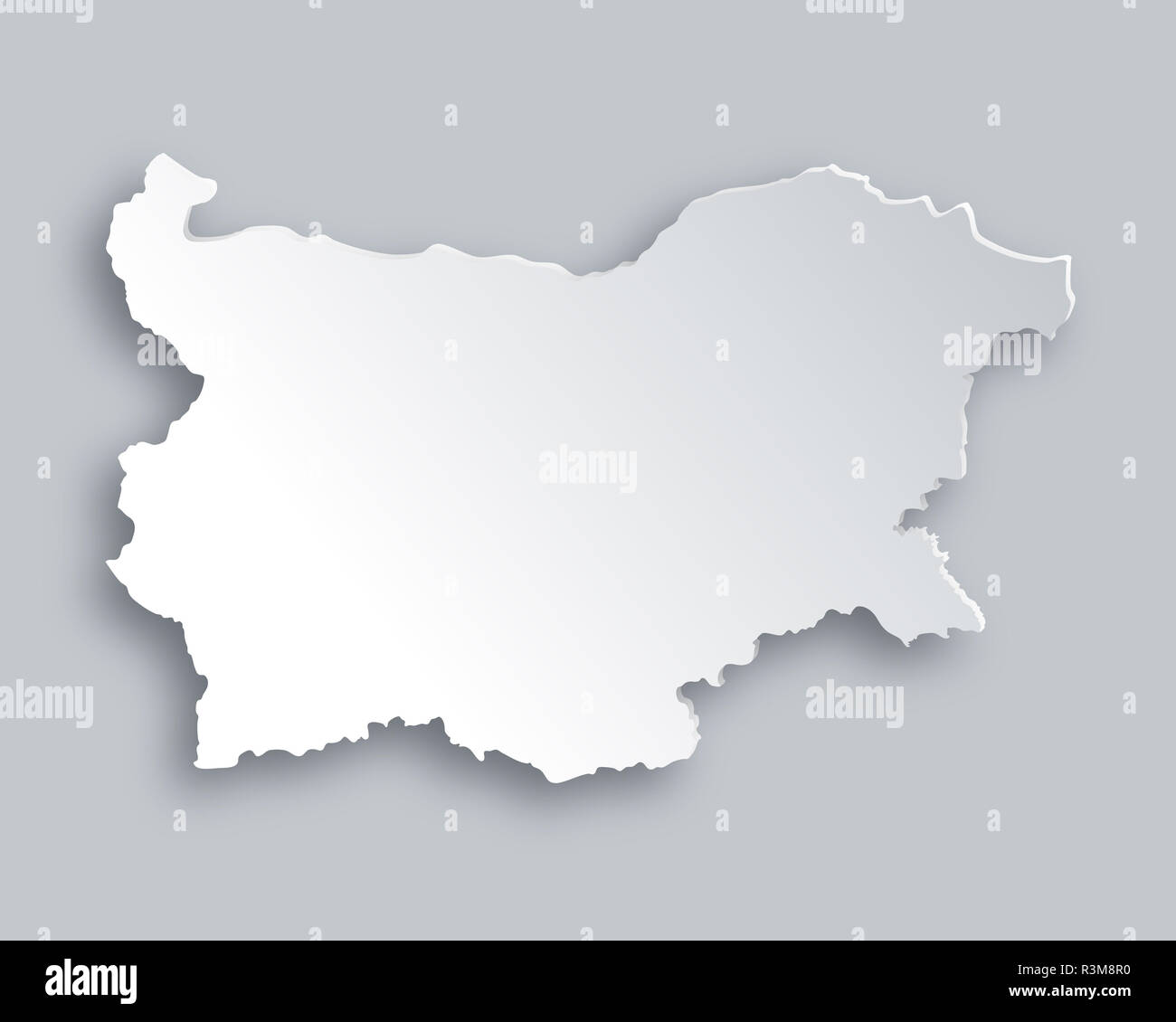 map of bulgaria Stock Photo - Alamy