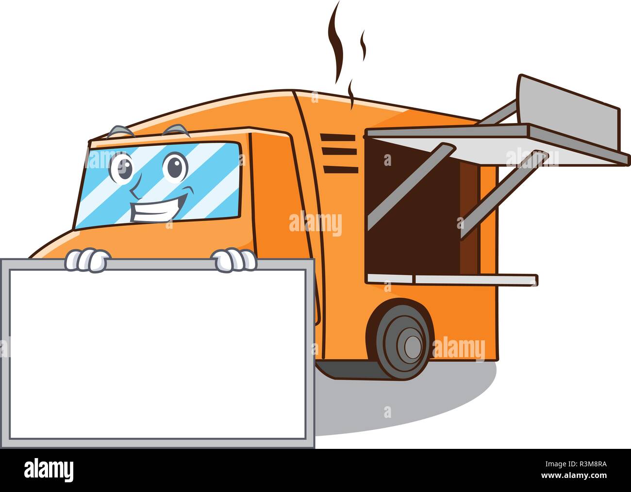 Food truck menu board Stock Vector Images - Alamy