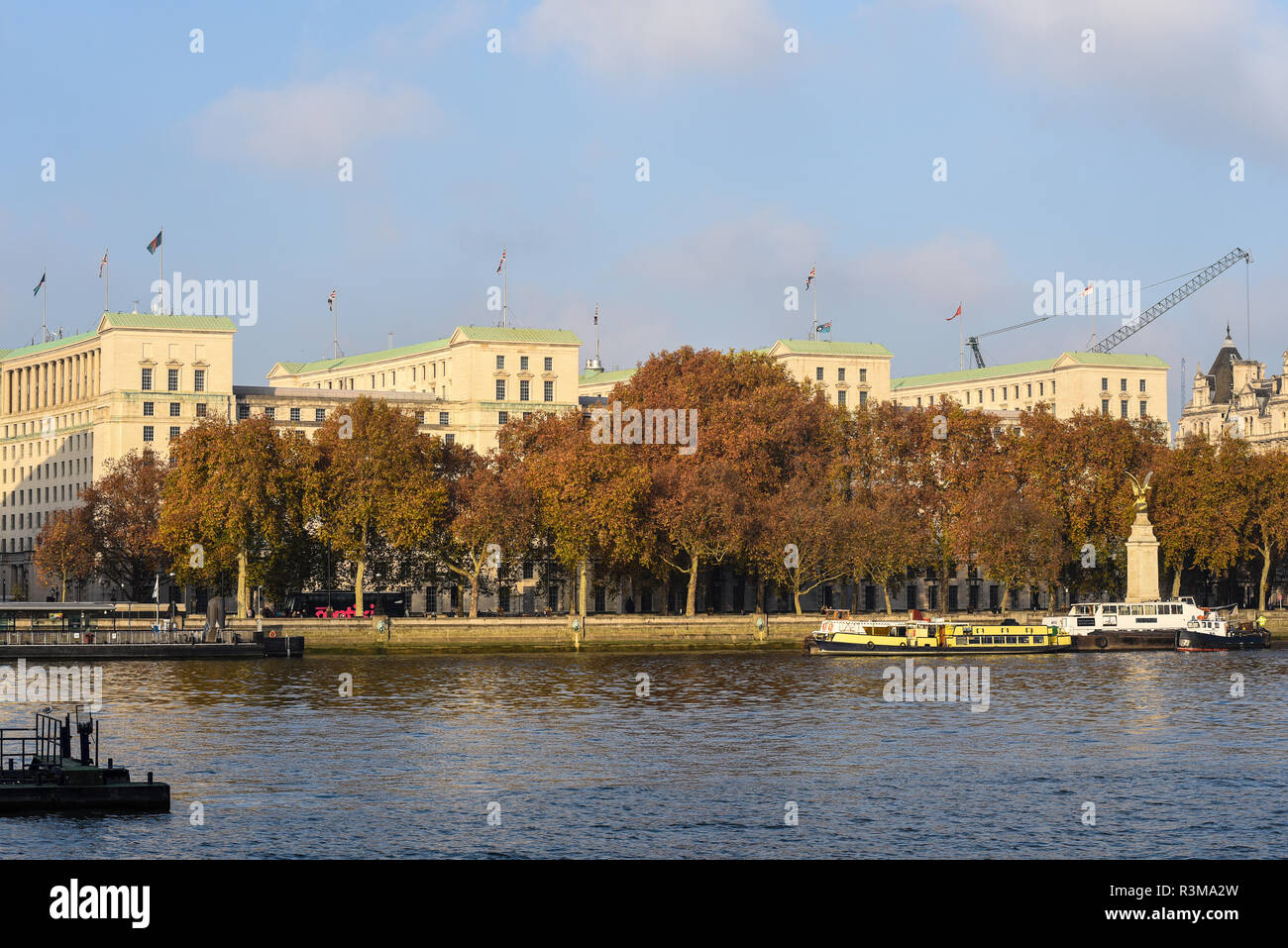 MoD HQ Ministry of Defence Headquarters building, London. Victoria ...