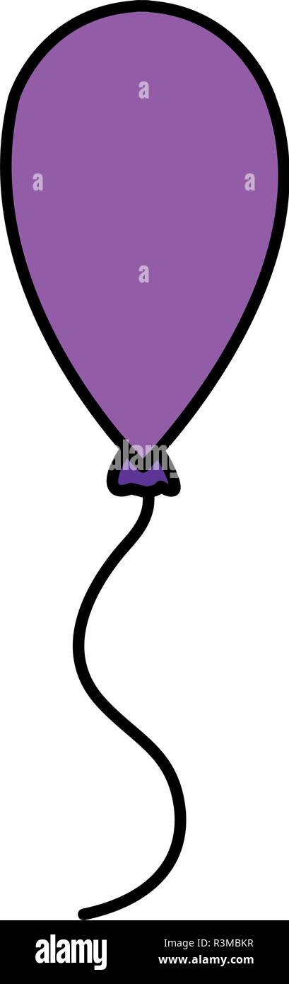 balloon icon over white background, vector illustration Stock Vector ...