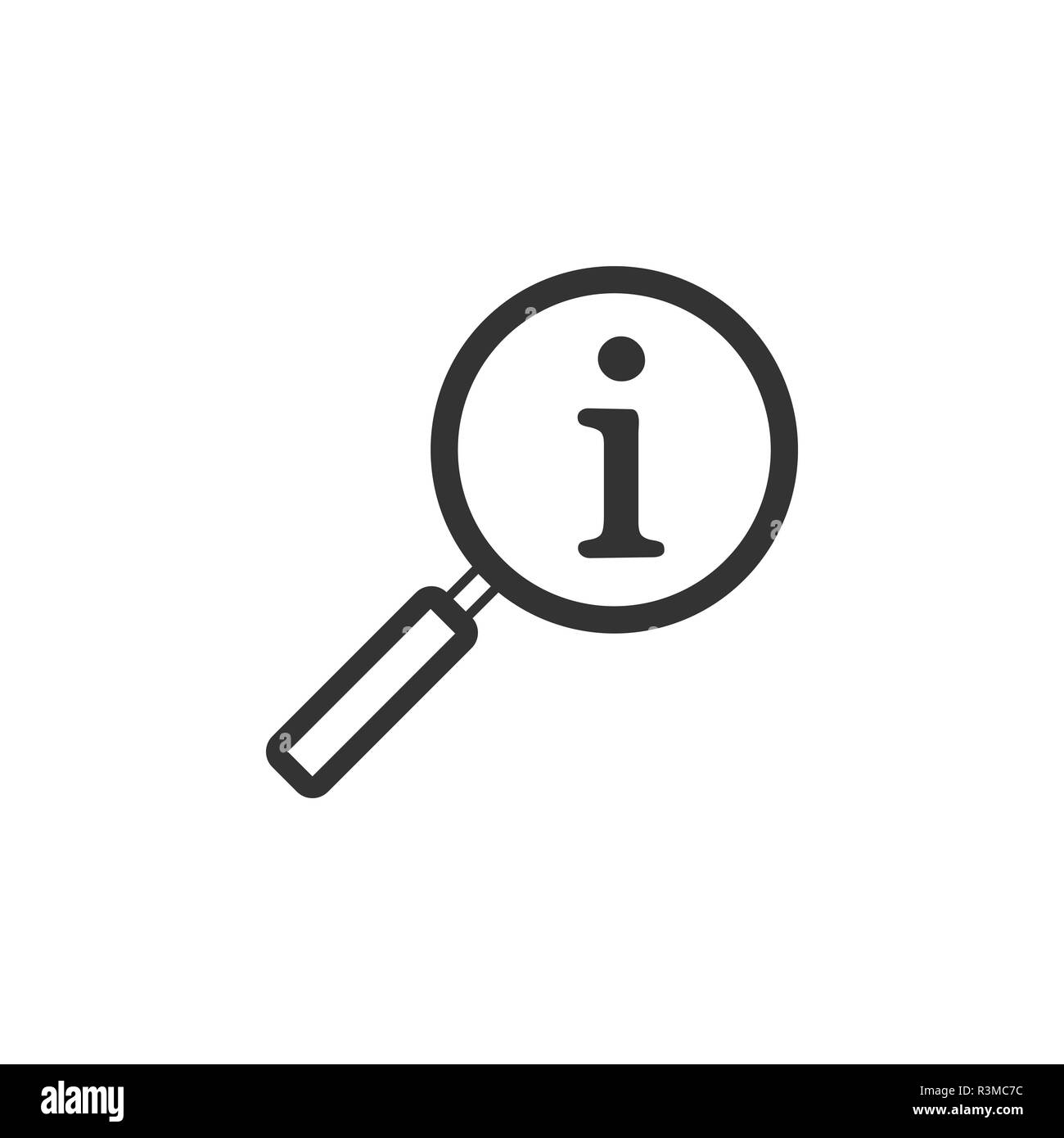 Lupe vector vectors hi-res stock photography and images - Alamy