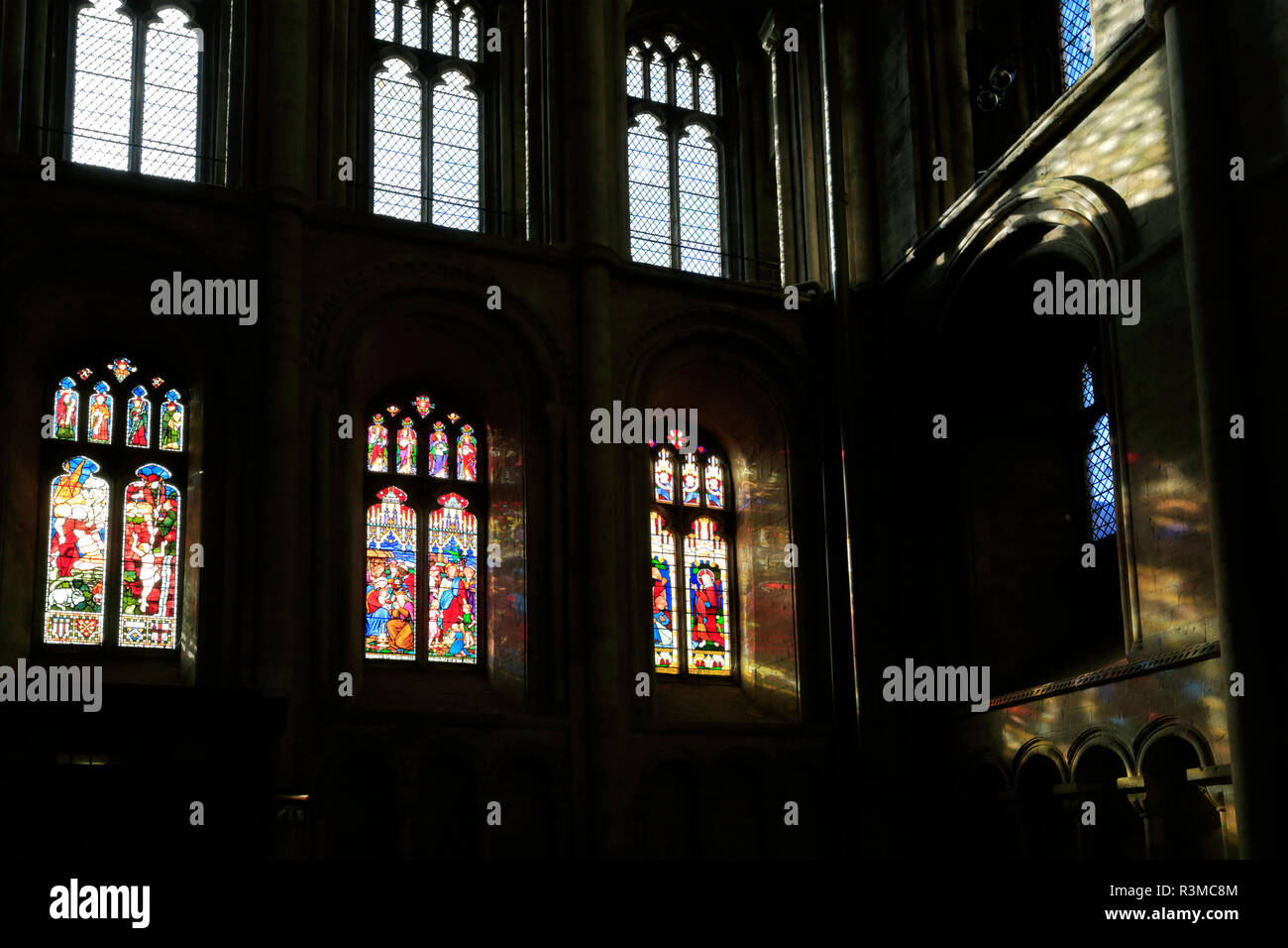 Inside peterborough cathedral hi-res stock photography and images - Alamy